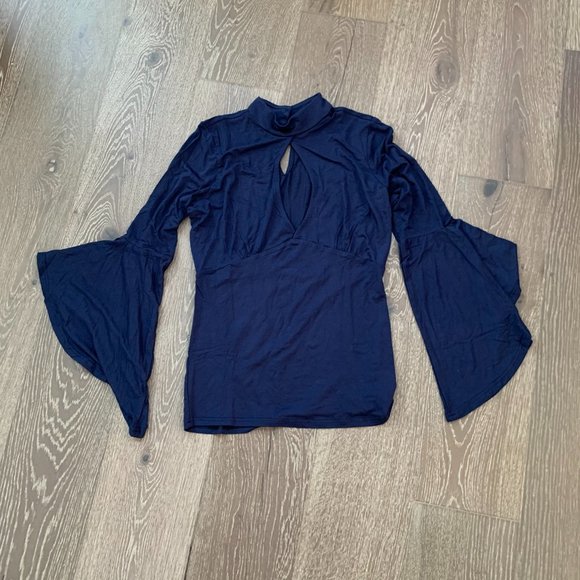 VENUS | Tops | Venus Bell Sleeve Mockneck Top | Poshmark